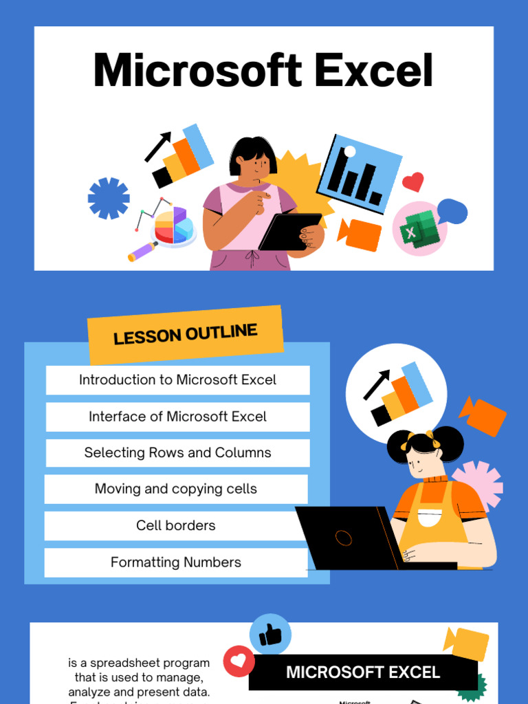 Week 1 Introduction To MS Excel 2019 and Creating and Moving Around ...