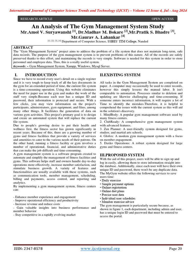 (IJCST-V12I4P4) :MR - Amol V. Suryawanshi, DR - Madhav M. Bokare, MR - Pratik S. Bhadre, MR ...