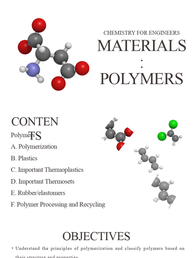 Polymers | PDF | Polymers | Thermoplastic
