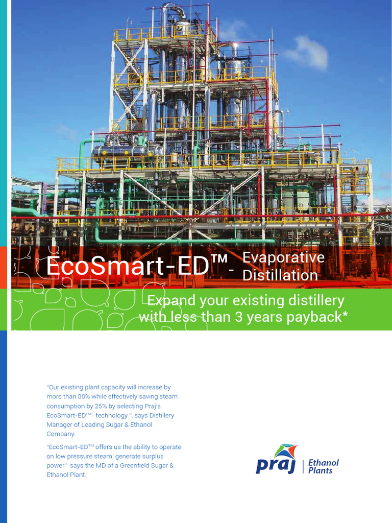 Ethanol Plant Efficiency Boost | PDF | Ethanol | Distillation
