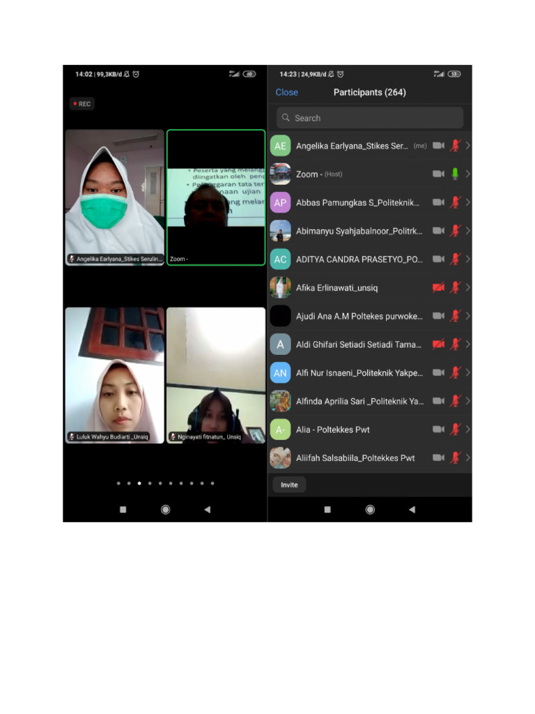 Foto Bukti Zoom | PDF
