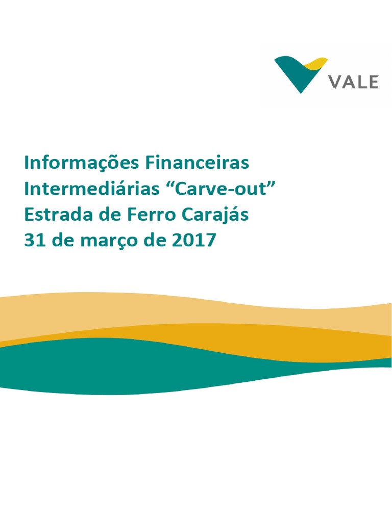 Relatório Financeiro Carve-out EFC | PDF | Contabilidade | Despesa