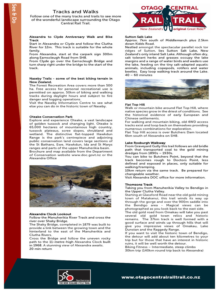 See Do Tracks and Trails | PDF | Trail | Earth Sciences