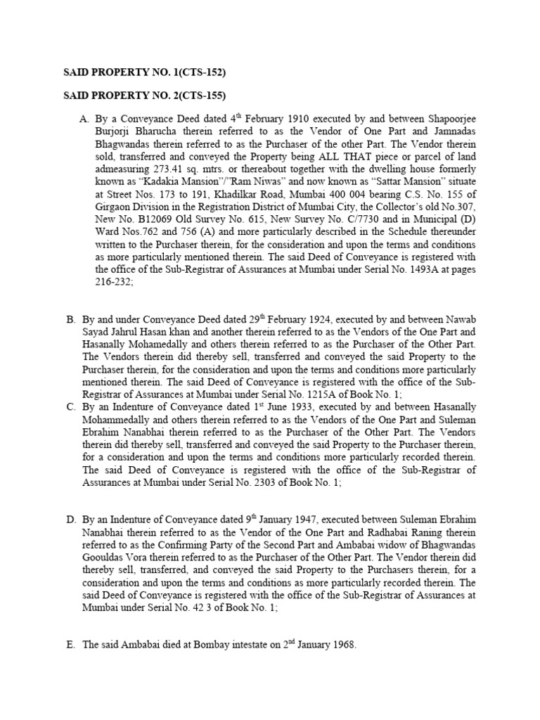 TITLE REPORTS | PDF | Deed | Conveyancing
