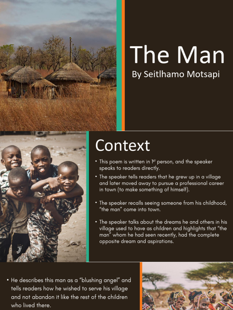 The Man Poem Analys | PDF