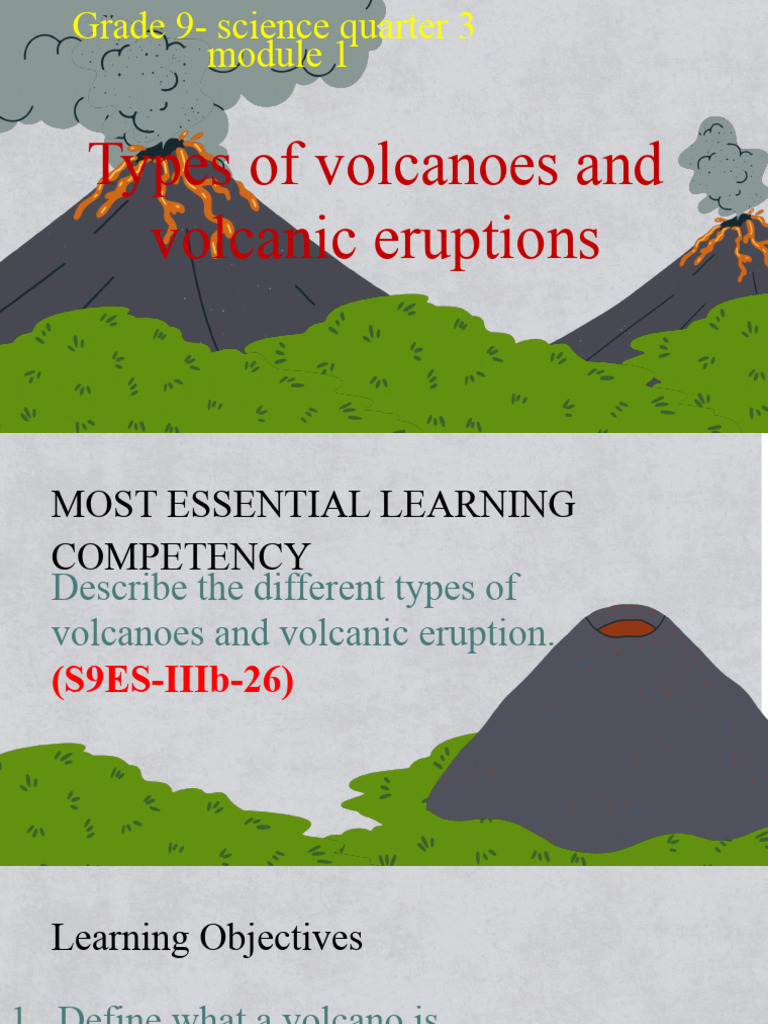 volcanoes | PDF | Volcano | Types Of Volcanic Eruptions