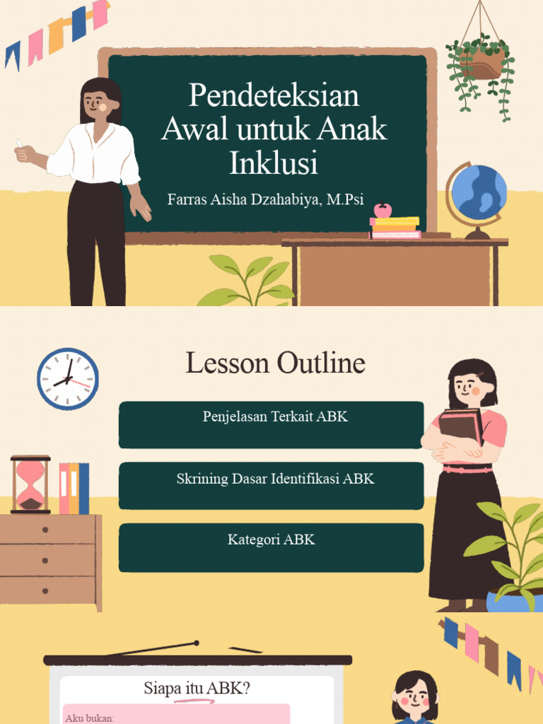 Deteksi Anak Inklusi | PDF