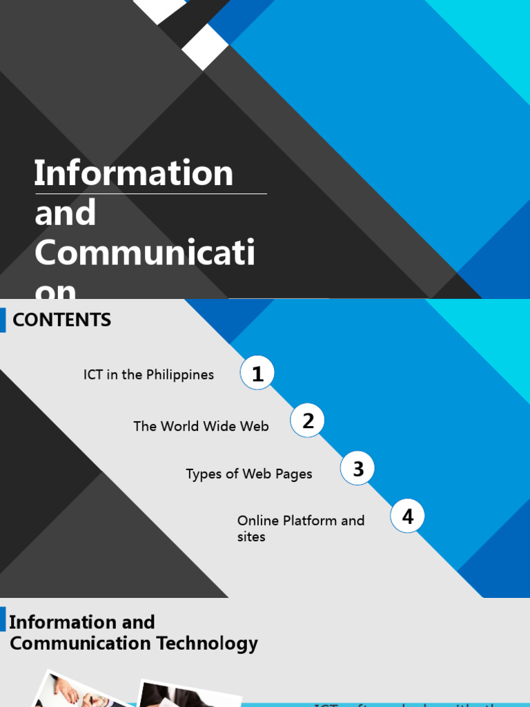 Information and Communicati On Technology (ICT) | PDF | Information And Communications ...