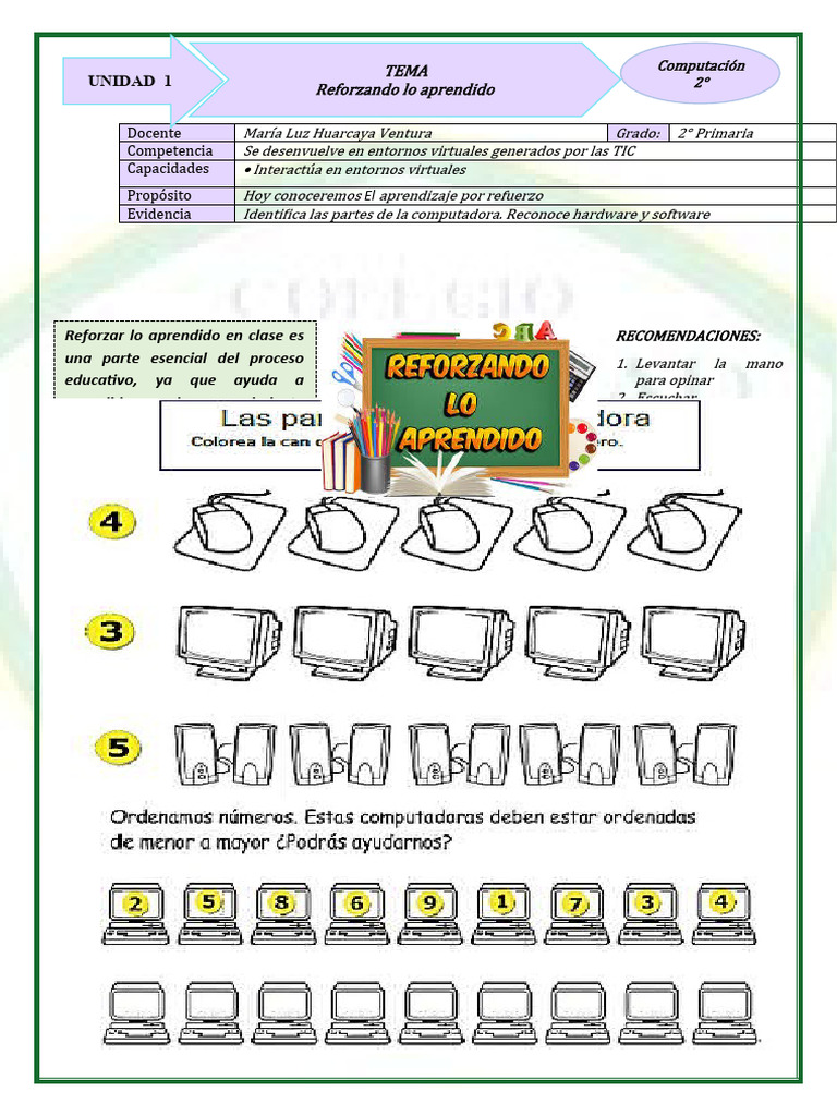 Abril 08 Ficha 2° Pri | PDF