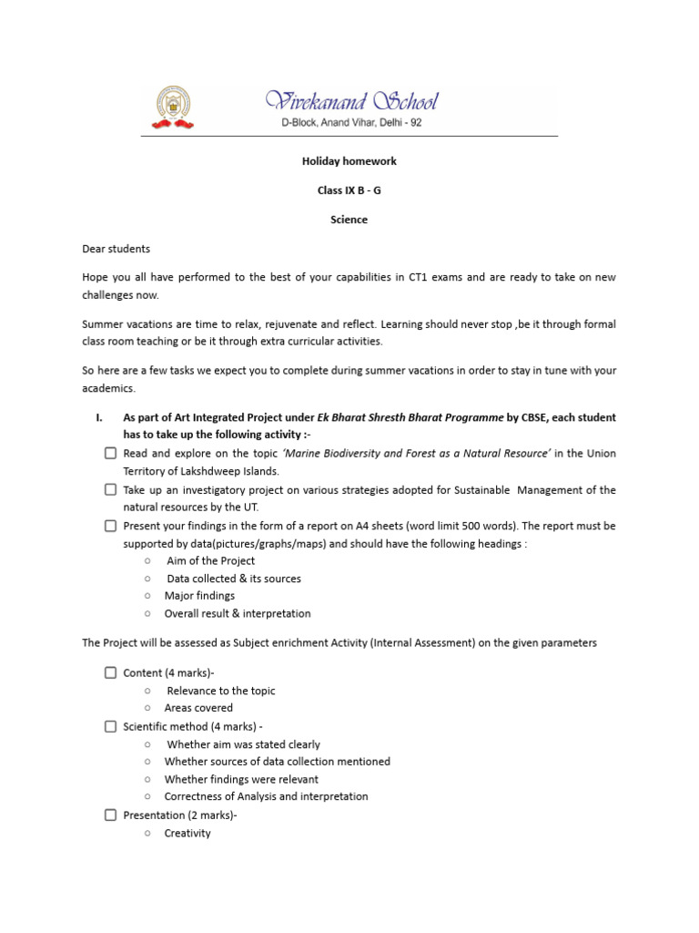 HHW Class IX B G SCIENCE 20230601154803476 | PDF | Agriculture ...