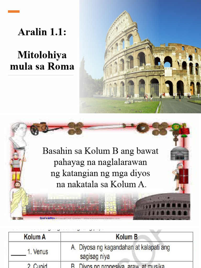 Mitolohiya 1 | PDF