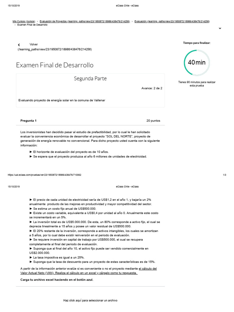 Examen Ejercicio | PDF | Economias