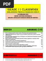 1 Isixhosa HL Worksheeet Notes Grade 11 Drama 11 Nathi Singabantu | PDF ...