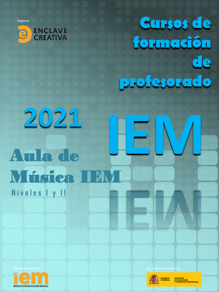 IEM - 2021 Enero | PDF | Armonía | Escala (música)