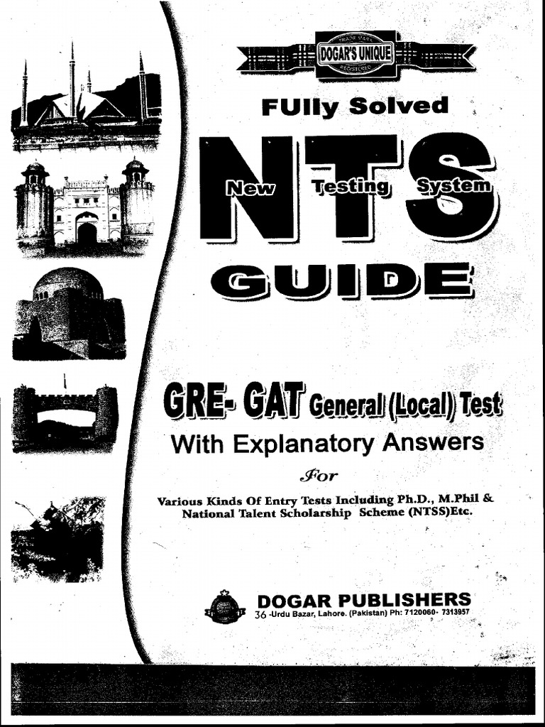 NTS GAT General GUIDE BOOK by DOGAR PUBLISHER | PDF