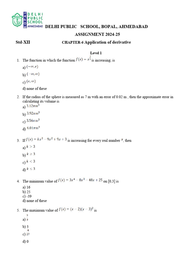 AOD assignment 2024 | PDF | Area | Volume
