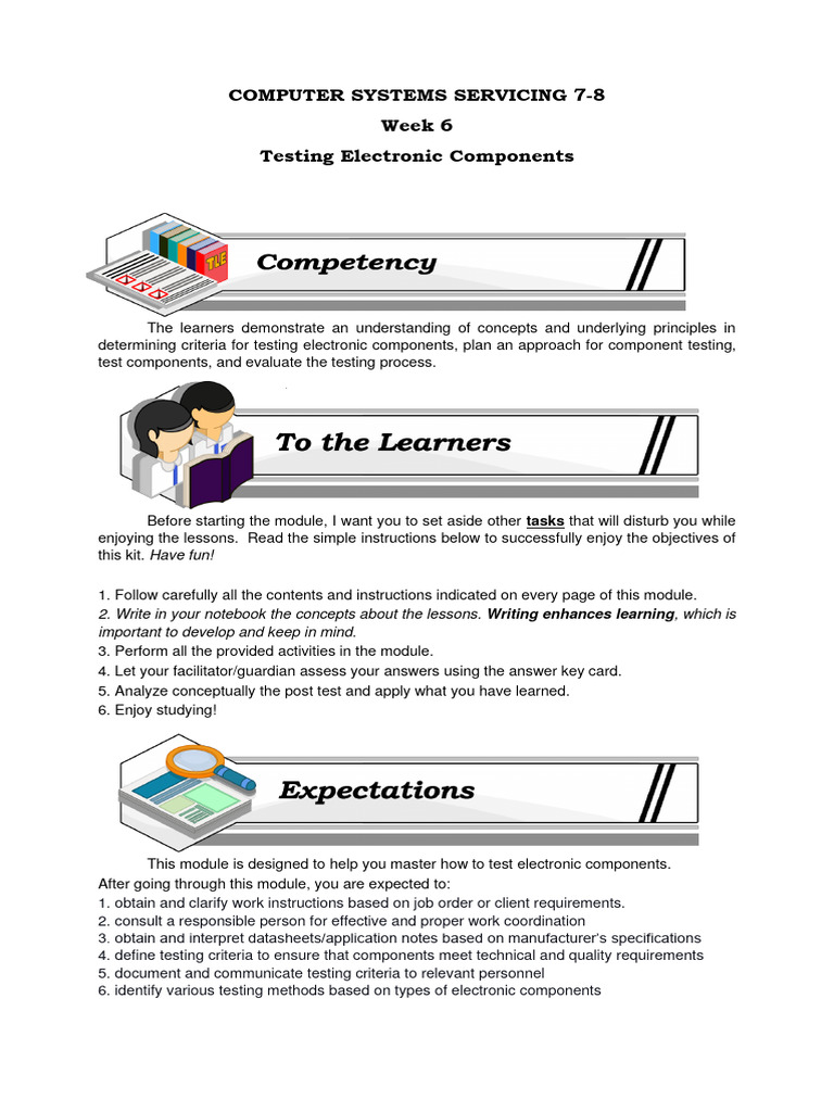 7-8 Tle Css Weeks 7 | PDF | Passivity (Engineering) | Electrical Network