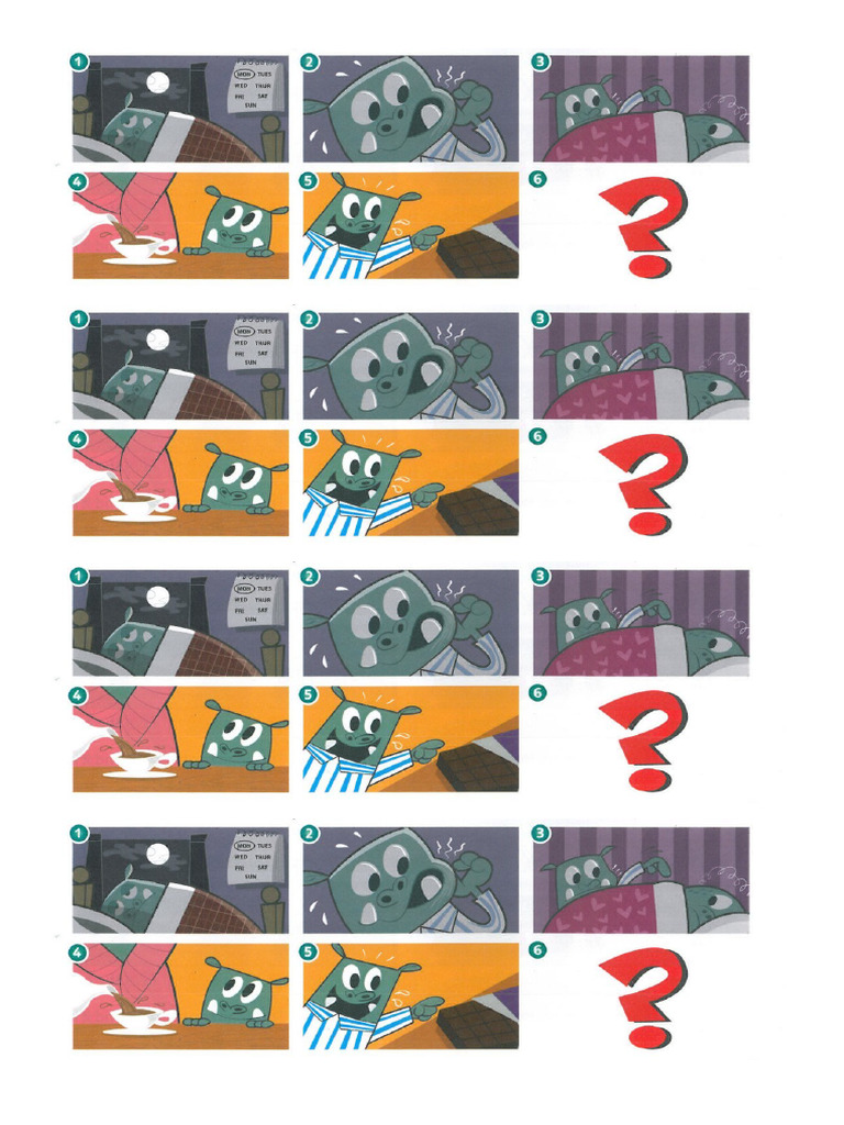 Choc Monster Story | PDF