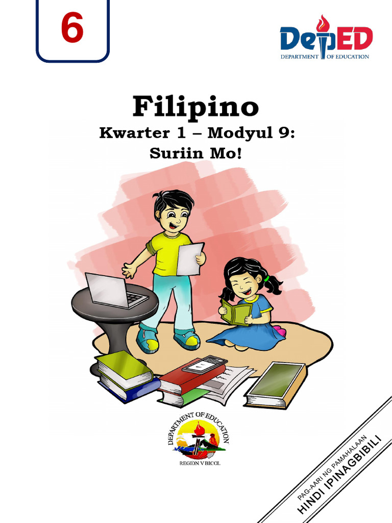 F6Q1 Module 9 - Suriin Mo! | PDF