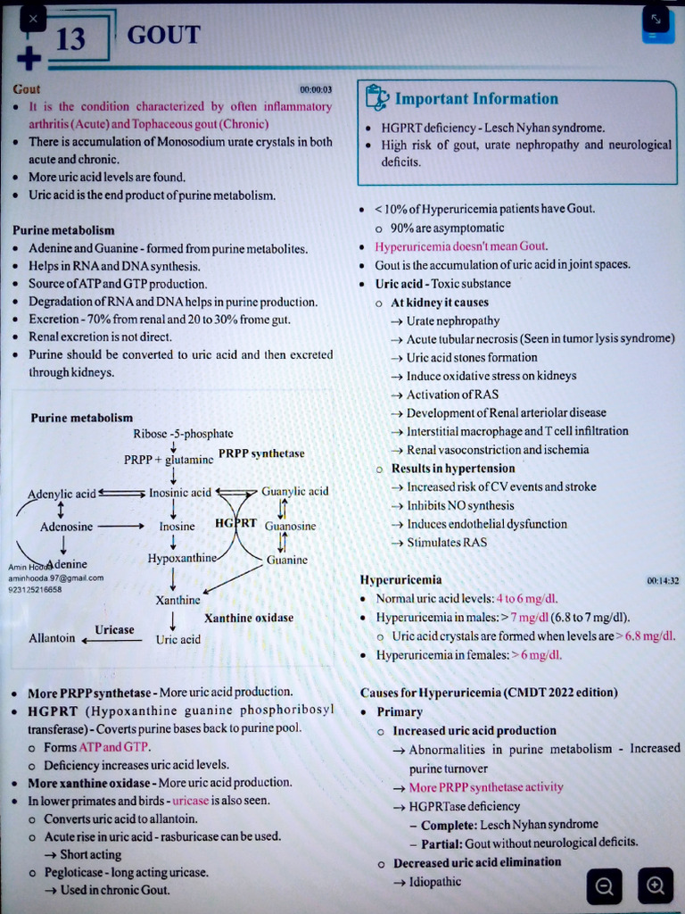 Gout | PDF | Gout | Clinical Medicine
