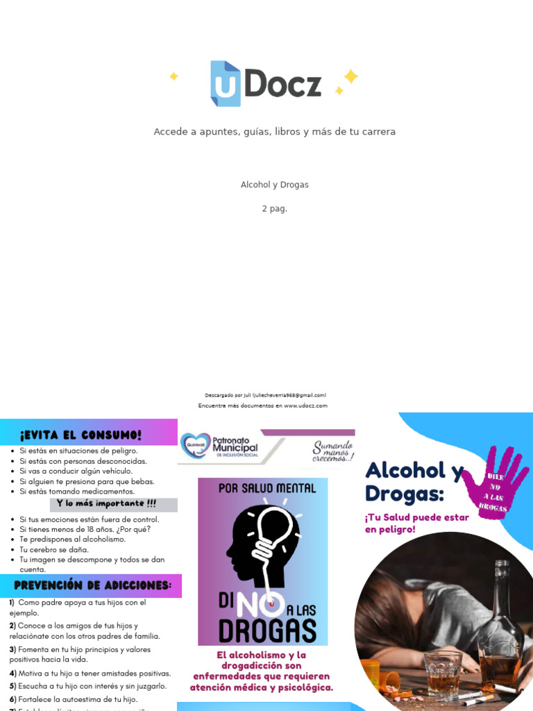 triptico-alcohol-y-d-695191-downloadable-6509997 | PDF | Alcoholismo ...