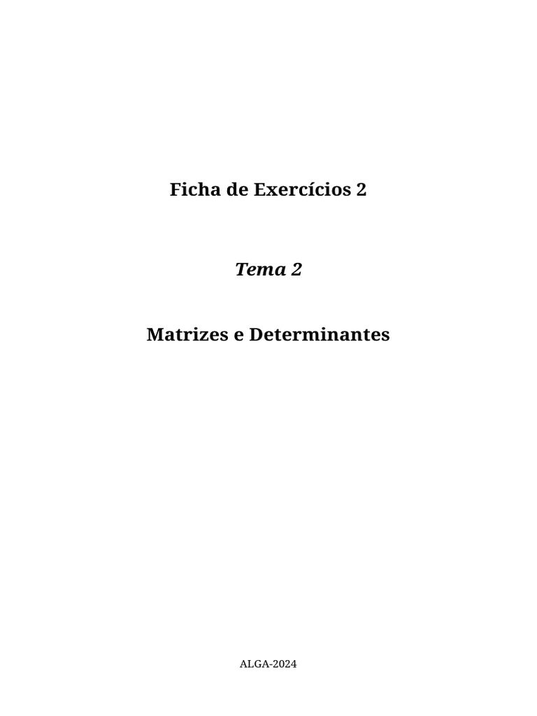 Matriz 2x3 Definida por aij = i + 3j | PDF | Matriz (Matemática ...