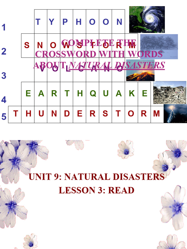 NH 2023 2024 Anh 9 Le Thi Xuan Thao Unit 9 - 219202316127 | PDF | Tropical Cyclones | Natural ...