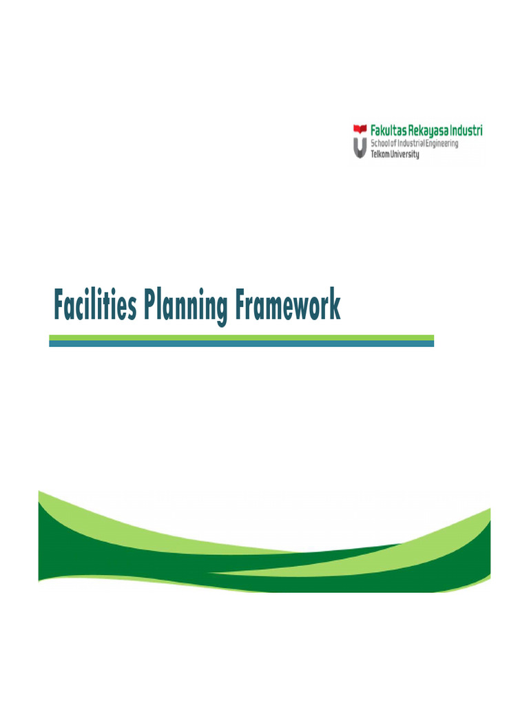 02 Facilities Planning Framework | PDF | Engineering Design Process ...