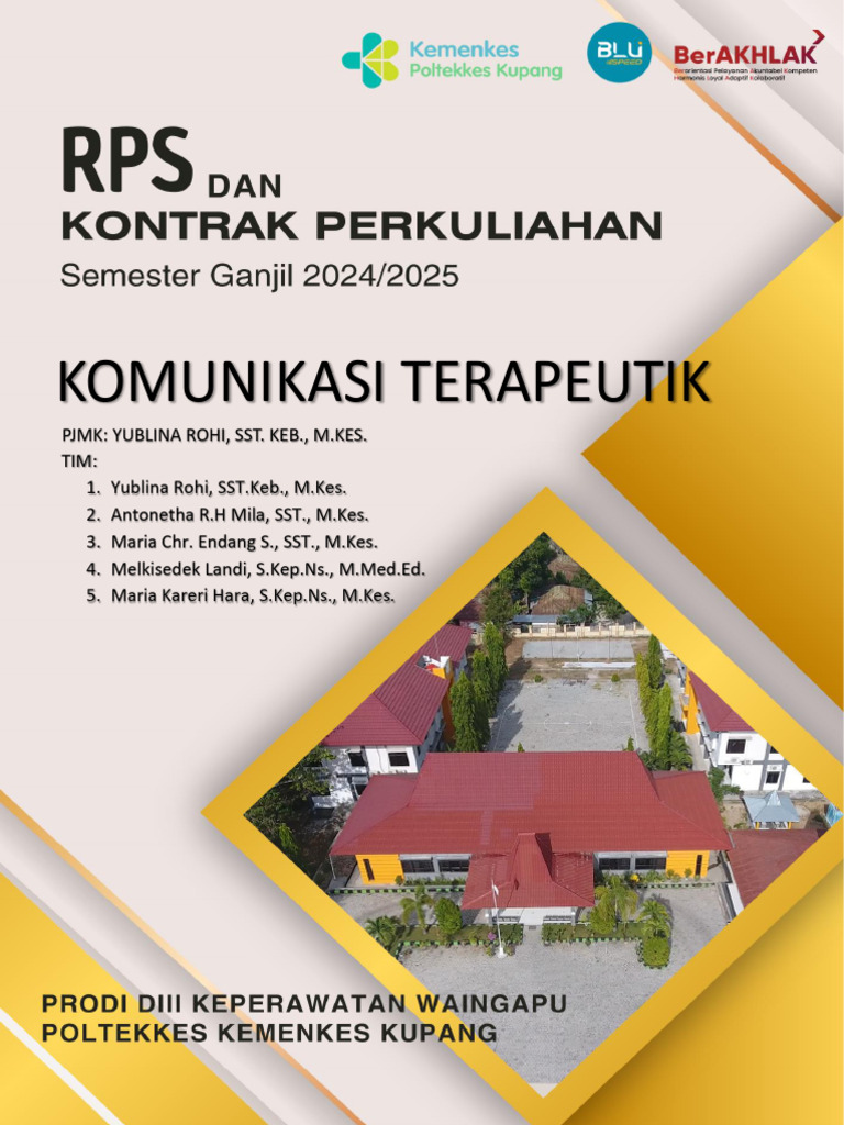 Rps Komunikasi Terapeutik-2024 | PDF