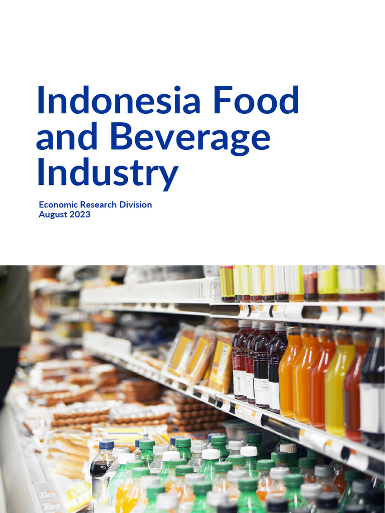Monthly Industry Report Food and Beverages Industry Aug 23 1 | PDF | Foods