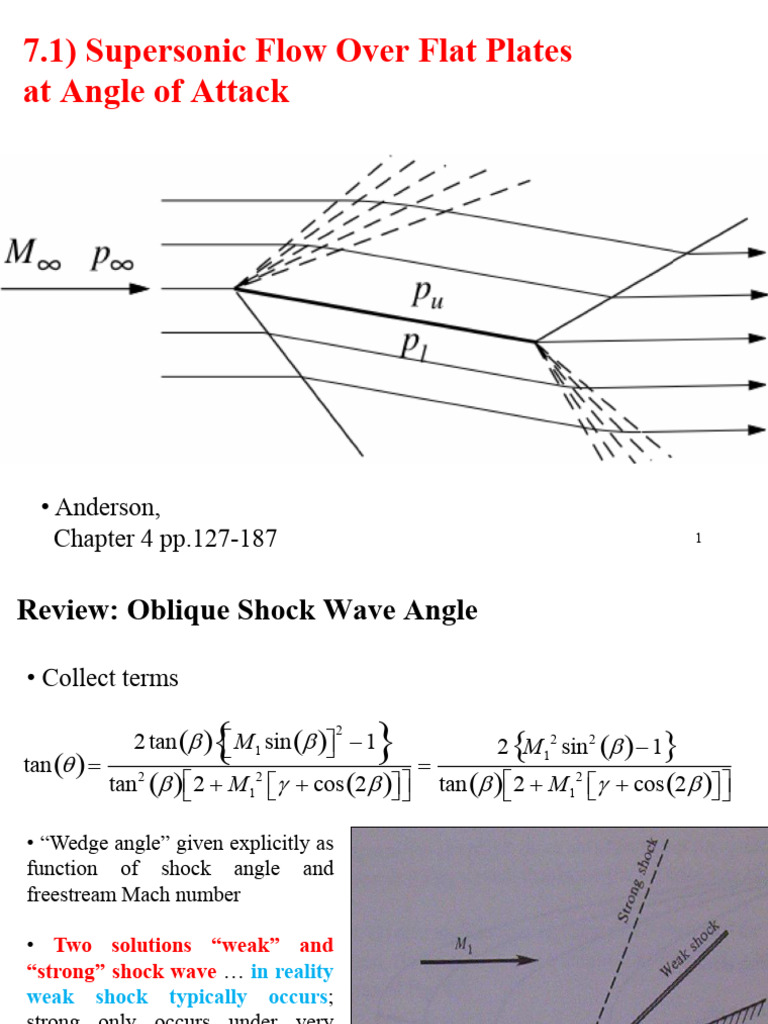 Lec-Note-07 | PDF | Drag (Physics) | Shock Wave