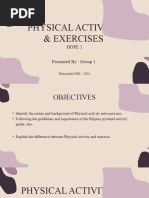 Philippine Physical Activity Guide | PDF