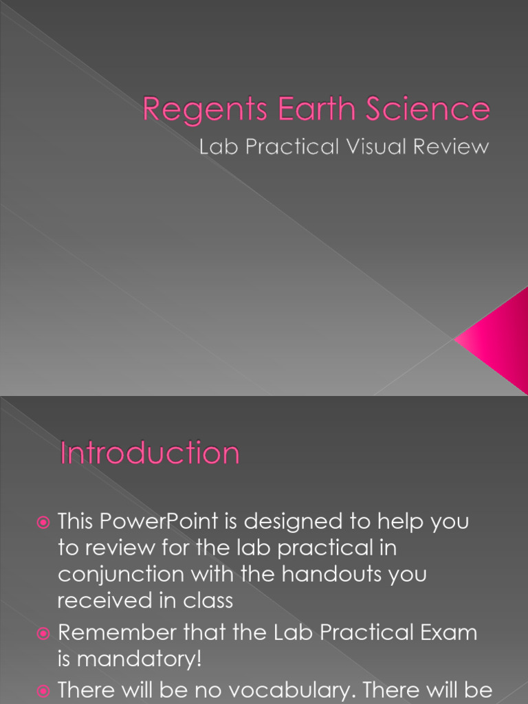 Lab Practical Review PDF | PDF | Minerals | Ellipse