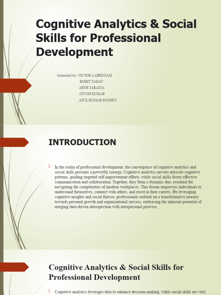 Cognitive | PDF | Psychological Resilience | Leadership