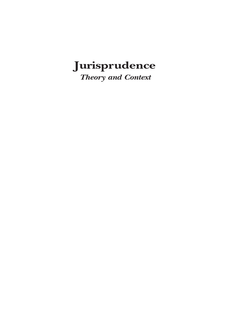 Brian Bix - Jurisprudence | PDF | Jurisprudence | Applied Philosophy