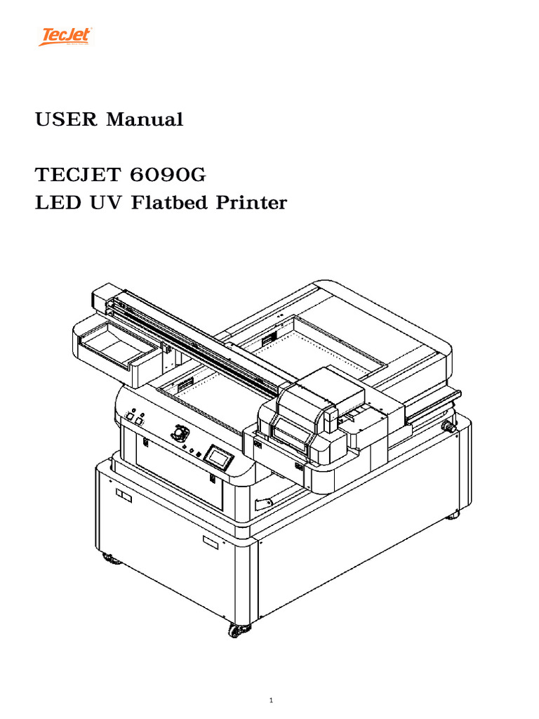 Manual TecJet 6090g | PDF