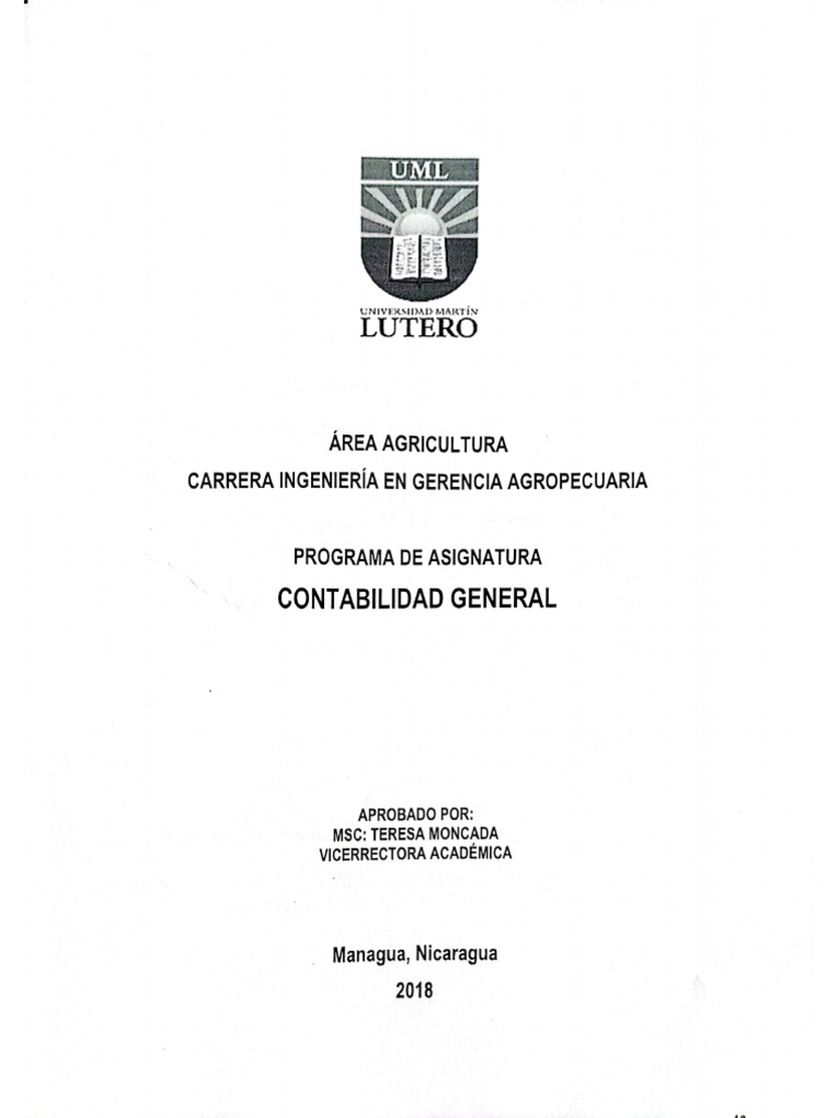 Contabilidad General-1 | PDF