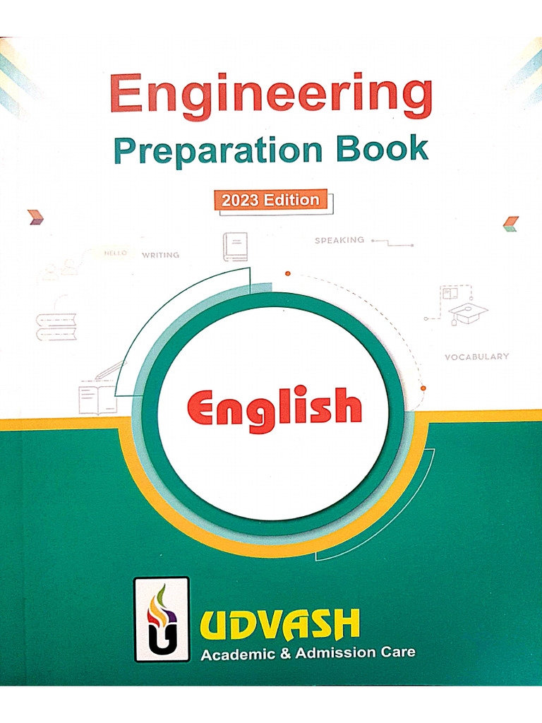 Engineering Preparation Book English - 2023 (Udvash) | PDF