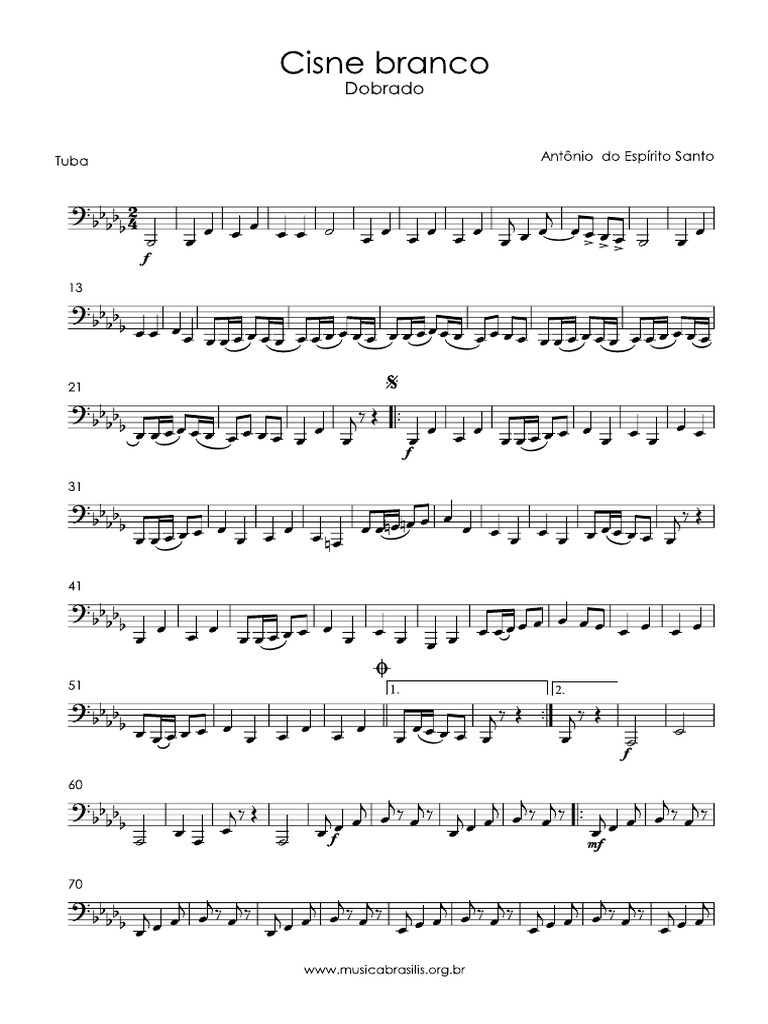 Cisne Branco Tuba Sib | PDF