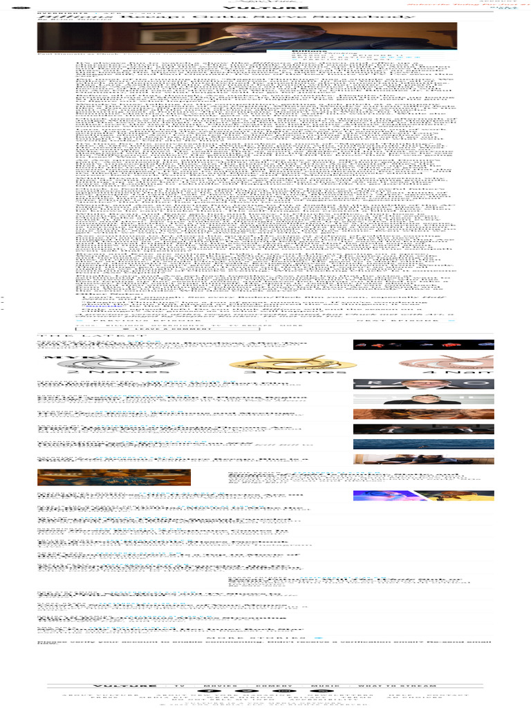 Billions Recap: Magical Thinking Insights | PDF