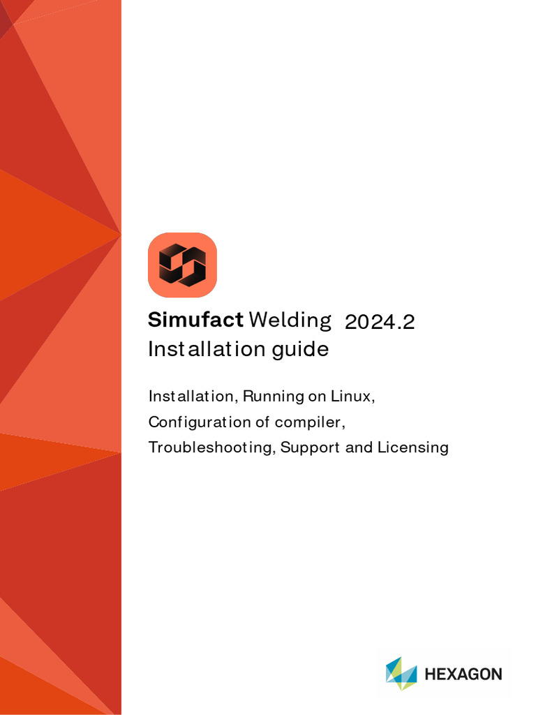 Simufact Weldi2024.2 IG | PDF | Installation (Computer Programs ...