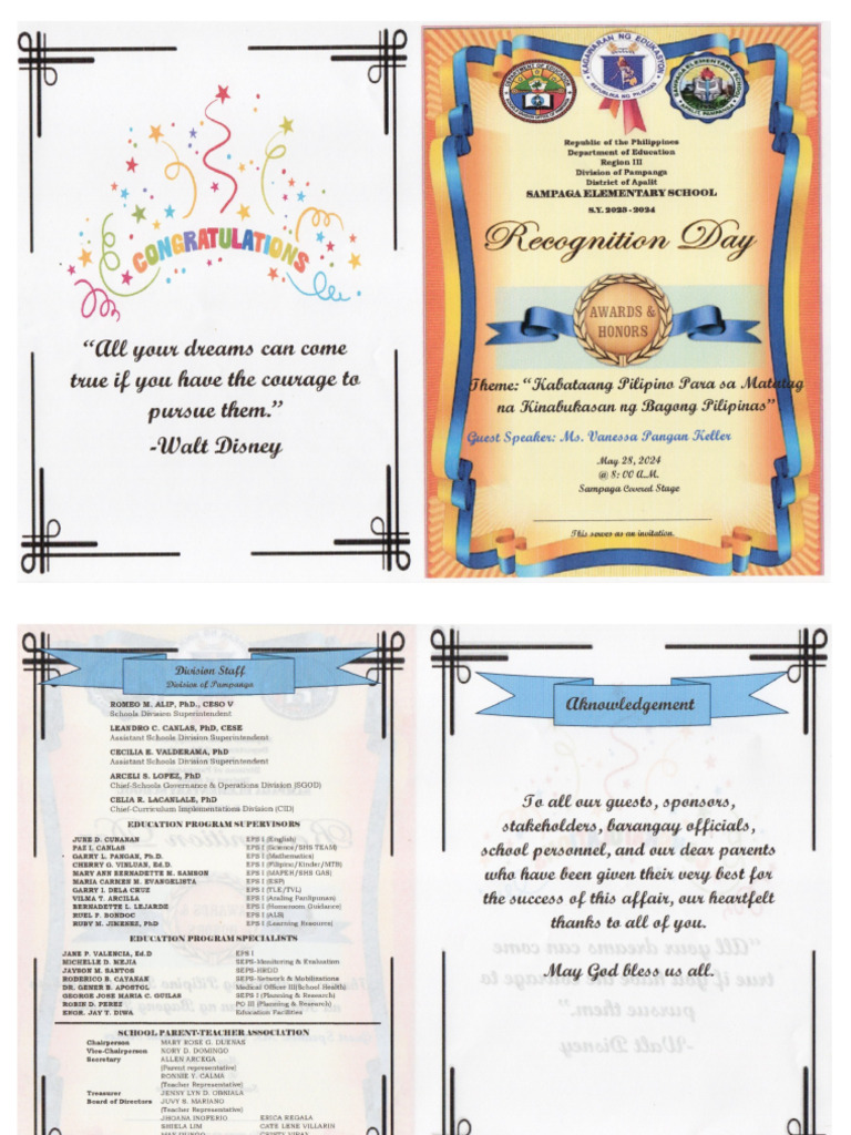 Recognition Programme | PDF