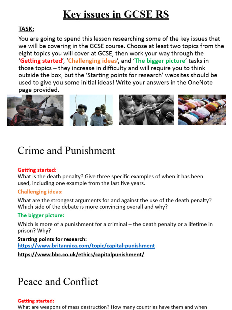 Key Issues in GSCE RS | PDF | God | Existence Of God