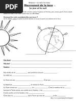 Évaluation SVT 6ème : Terre et Système Solaire | PDF | Terre | Soleil