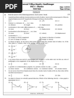 Physics Differentiation Questions Class11 | PDF