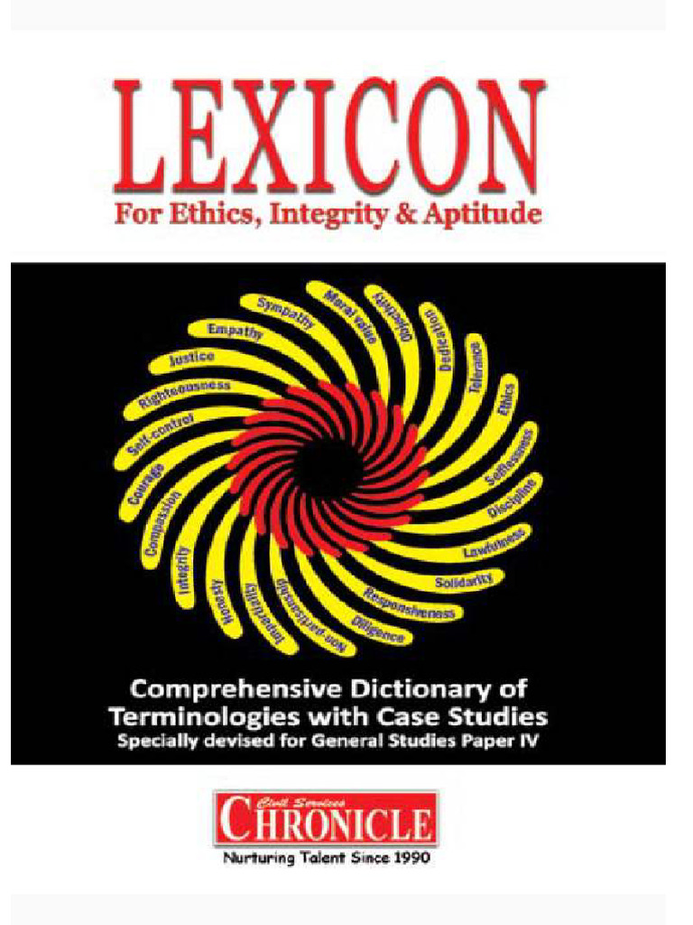 Lexicon Ethics | PDF