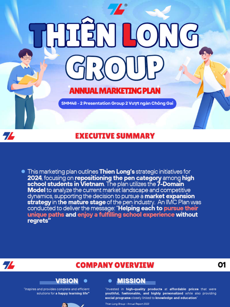 SMM48-2 Proposal Group 2 Thiên Long Group-Compressed | PDF | Brand | Marketing
