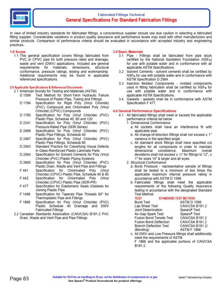 Fabtech Fab Over T Fab GSSFF T | PDF | Pipe (Fluid Conveyance ...