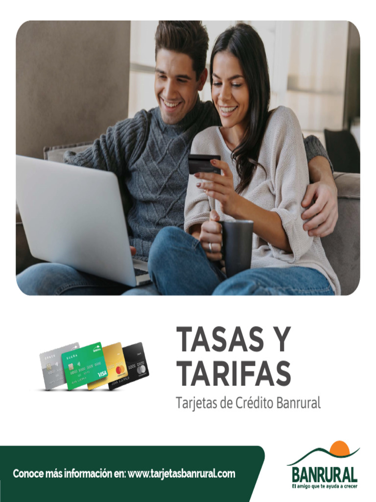 Tarifas y Tasas de Banrural | PDF | Cheque | Finanzas personales