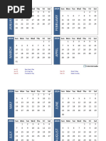 BSF Calender Wall 2024 | PDF | Religious Holidays | Festival